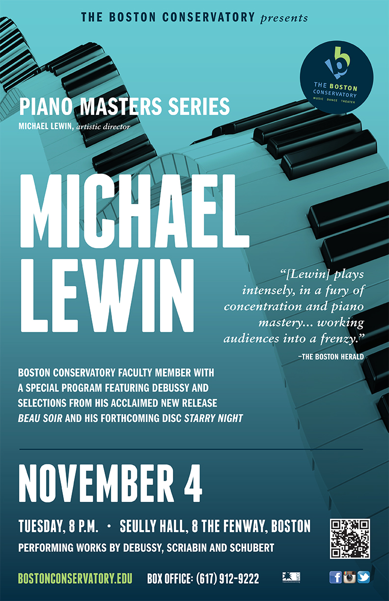 Piano Masters Series: Michael Lewin | Boston Conservatory at Berklee